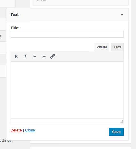 Sidebar - WordPress tricks - MOD BOUTIQUE AGENCY